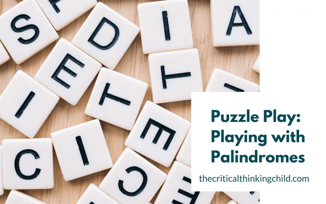 Puzzle Play: Playing with Palindromes - The Critical Thinking Child